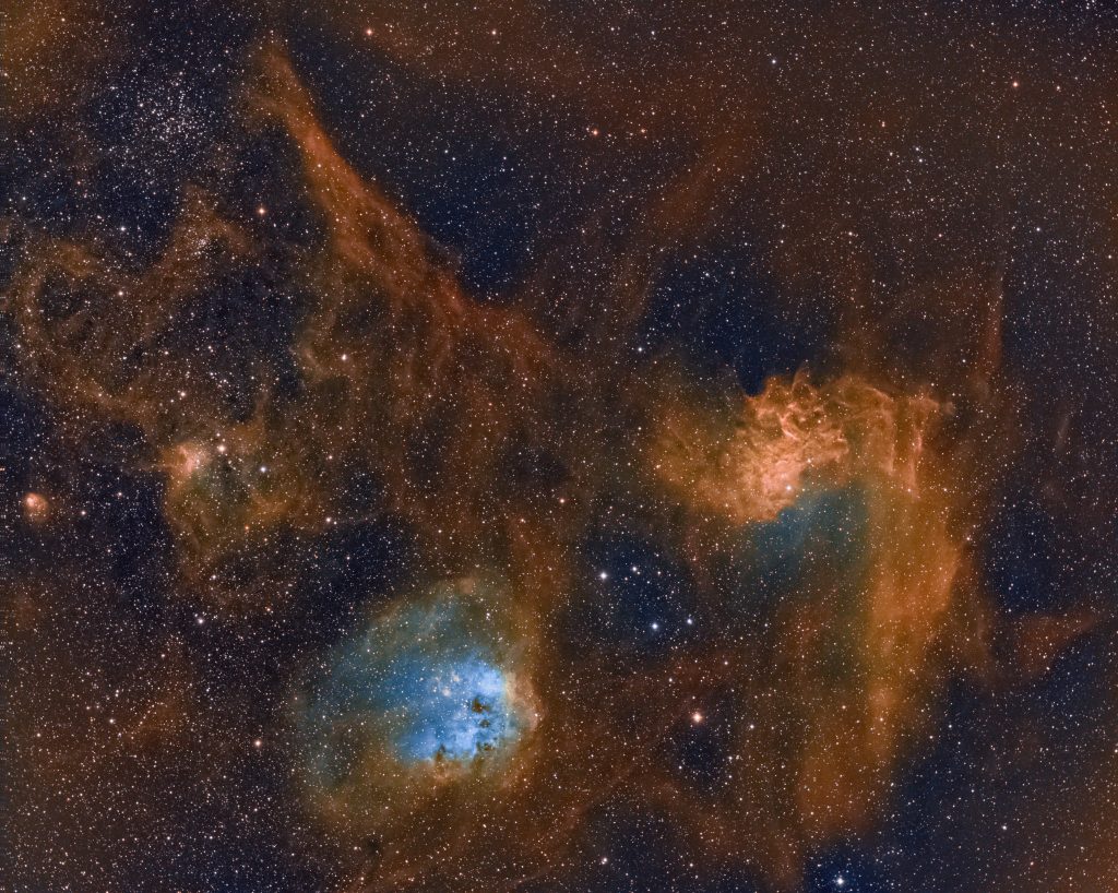 IC405 and IC410 | Astro Note